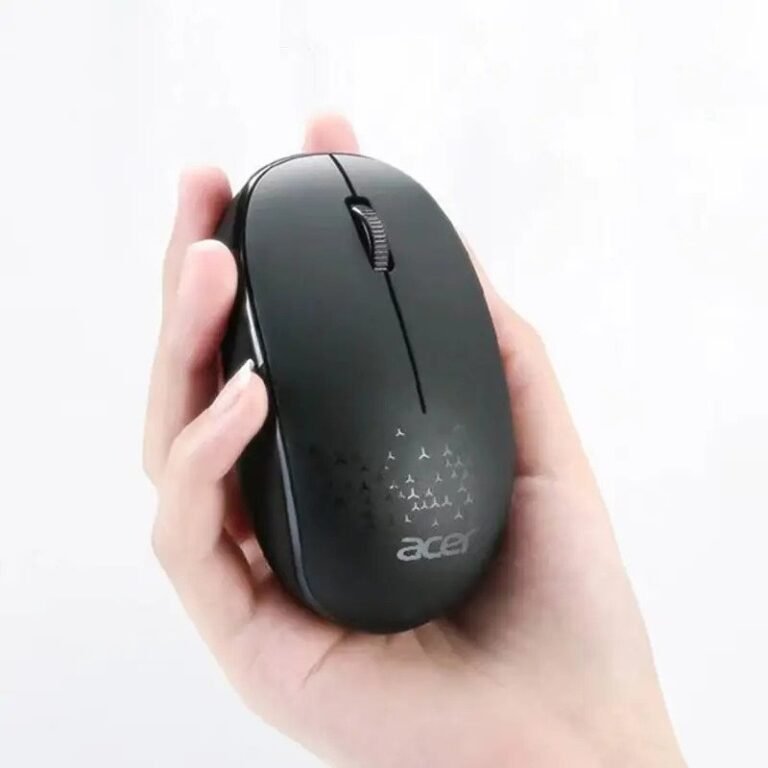 Acer OMR070 Wireless Silent Mouse 2.4Ghz - White Falcon